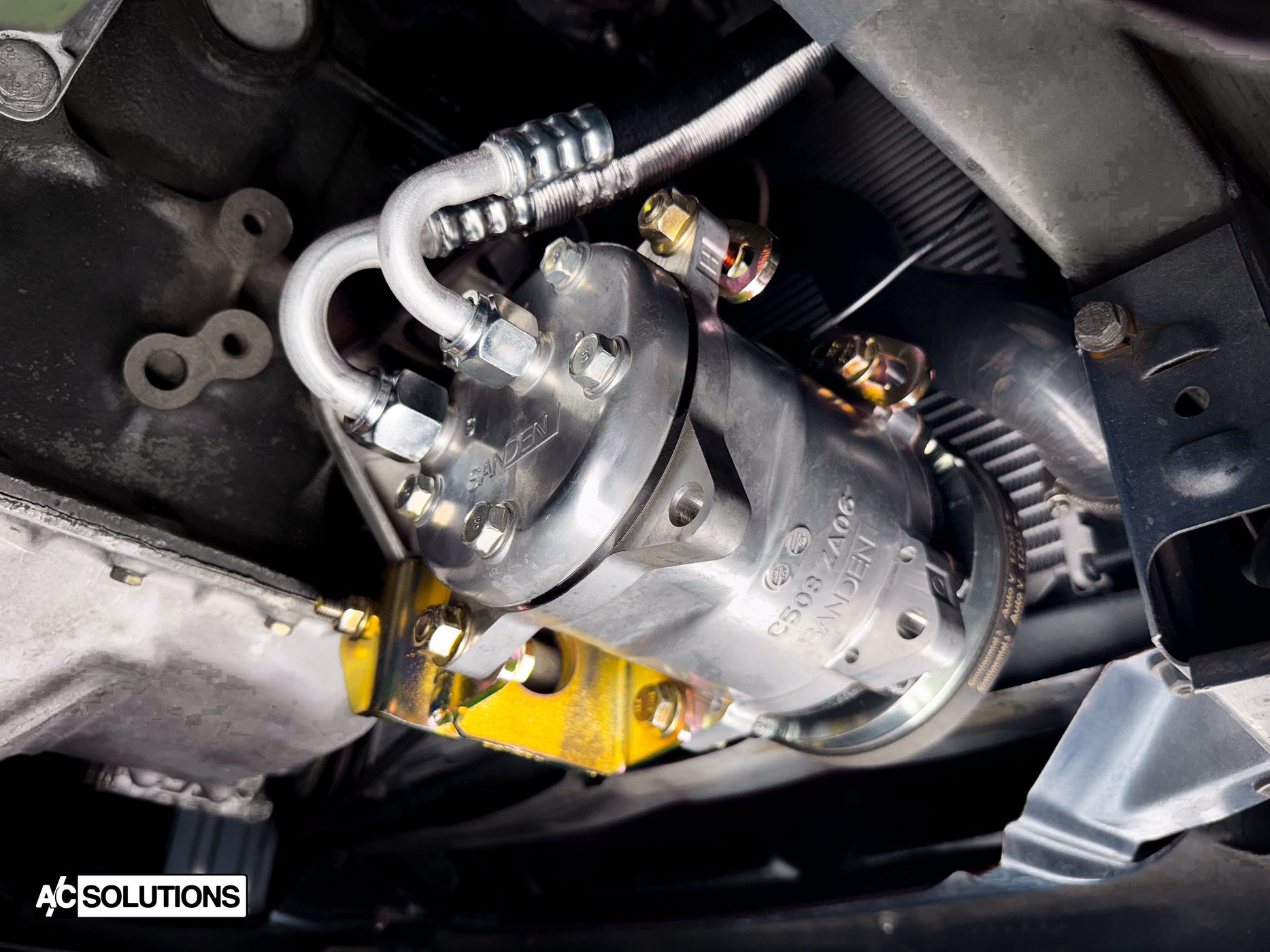 A/C Solutions BMW E28 Complete Conversion Kit — Race German