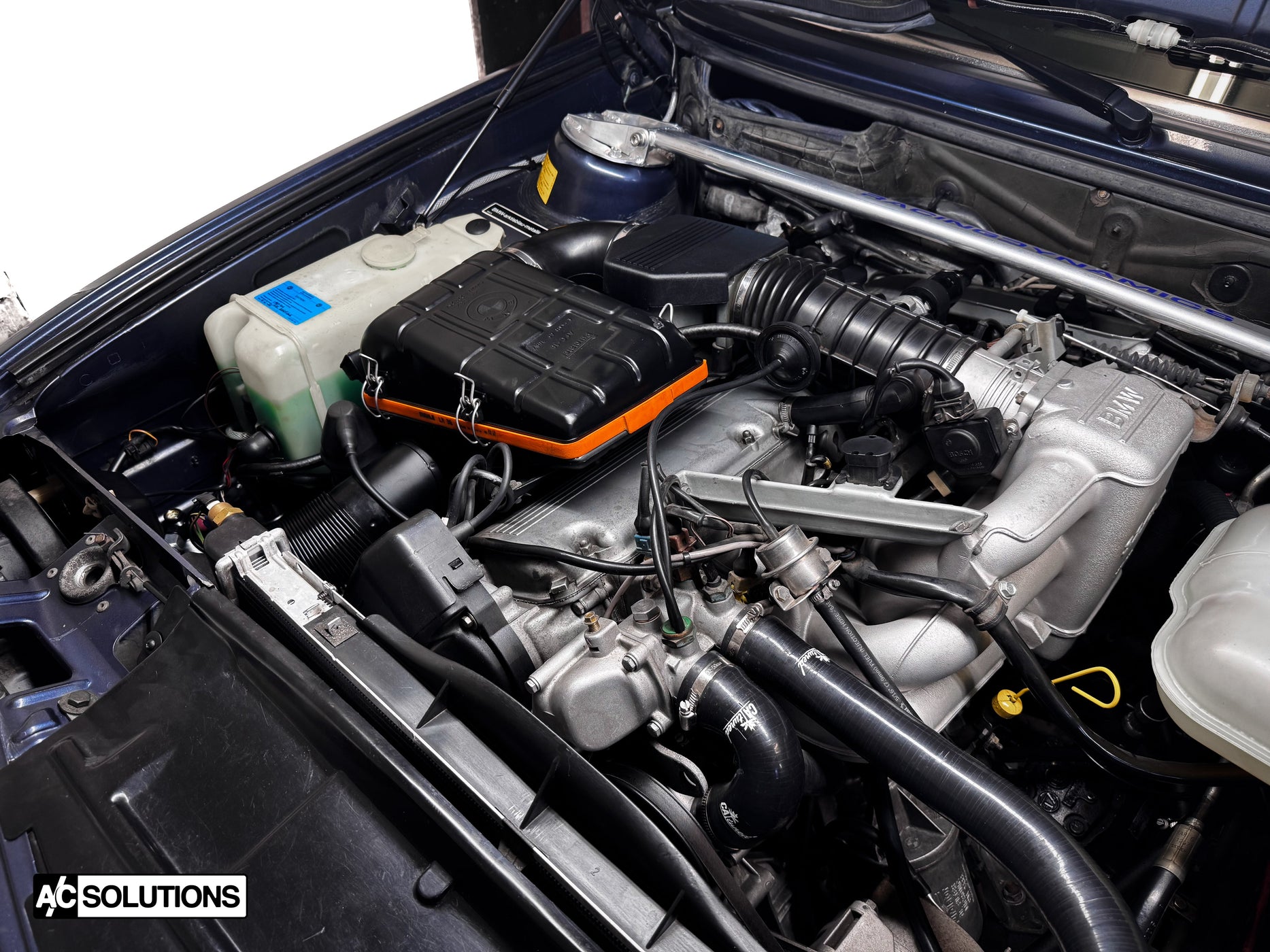 A/C Solutions BMW E28 Complete Conversion Kit — Race German