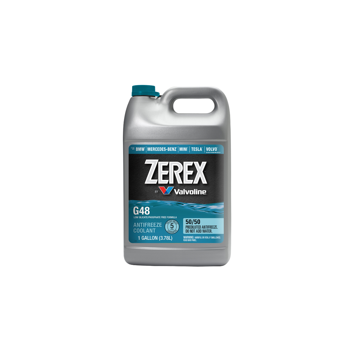Valvoline Zerex G48 Blue Coolant (Premix 50/50) - Gallon — Race German