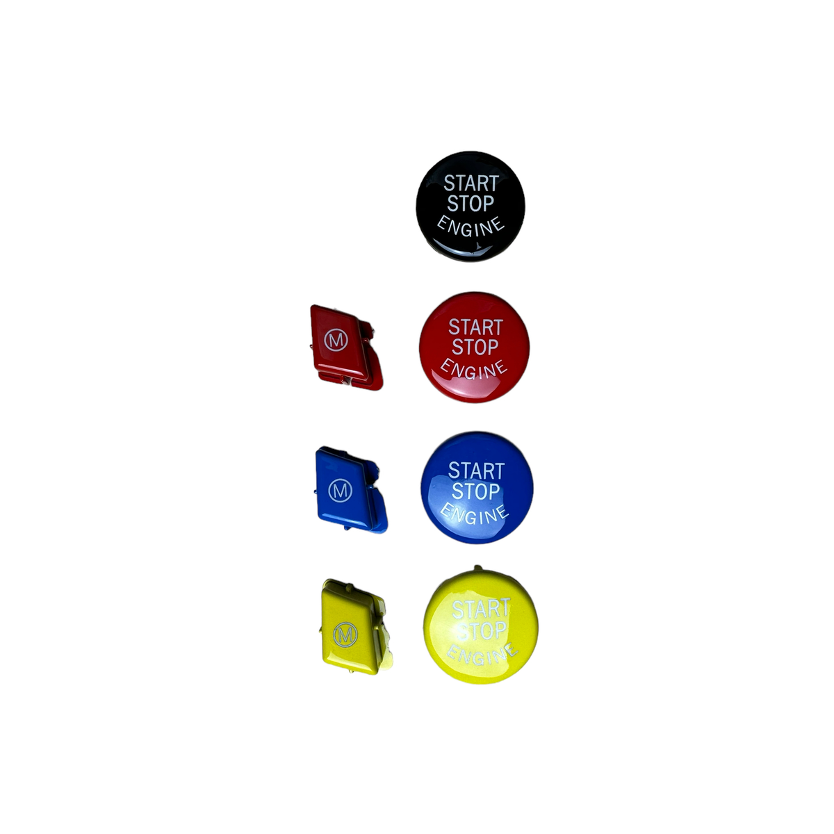 E9x Motorsport Push Buttons — Race German