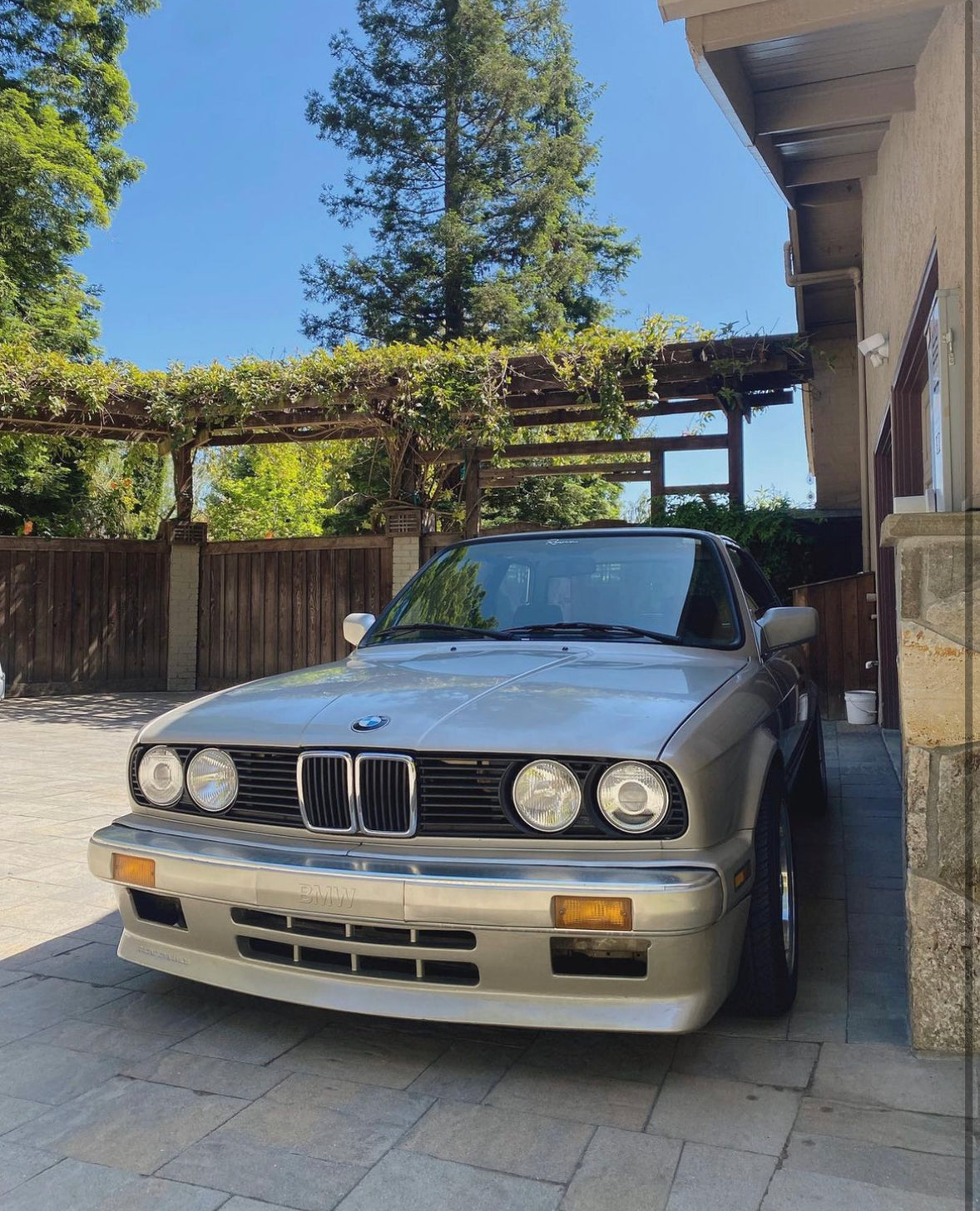 E30 Early Model Front Plate Filler — Race German