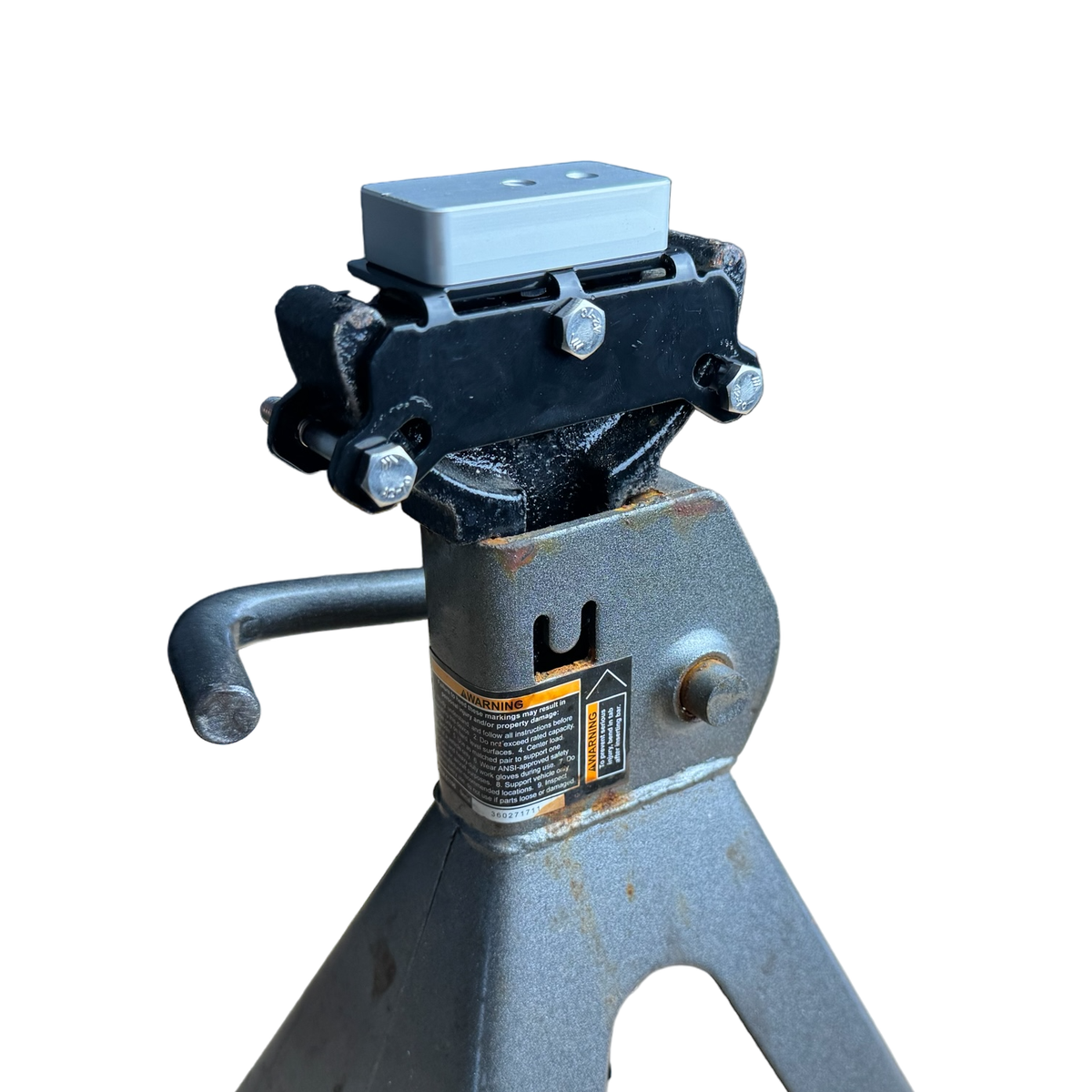 Deluxe Late Model Jack Stand Pad Adapter — Race German