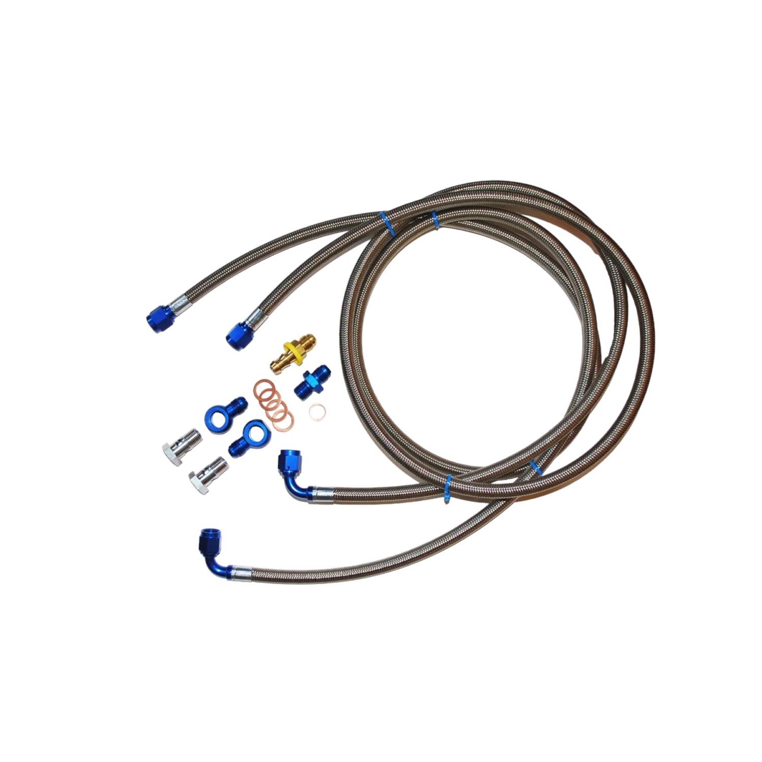 BMW M5x Turbo Coolant Line Kit — Race German