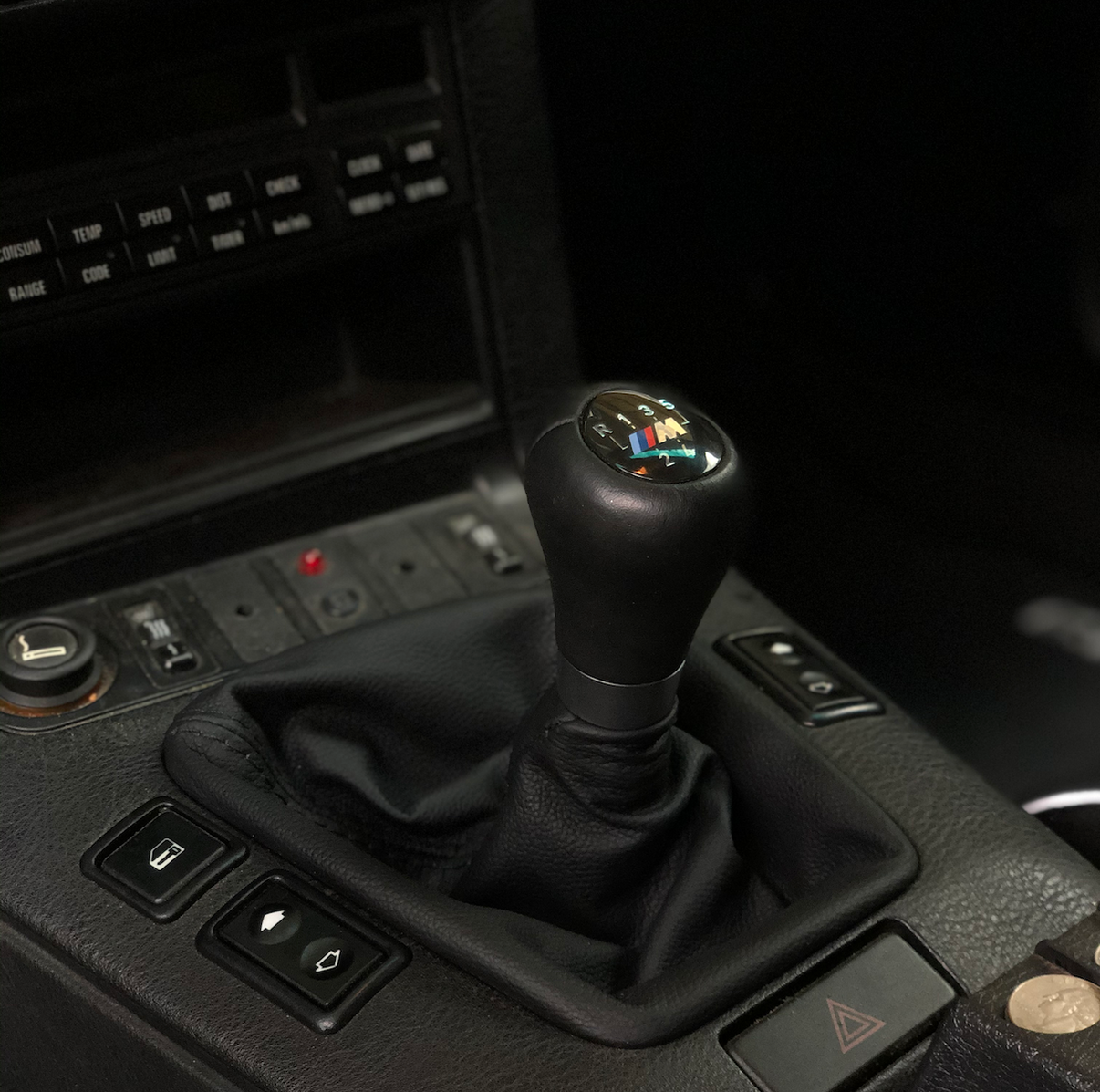 OEM Style BMW Shift Boot — Race German