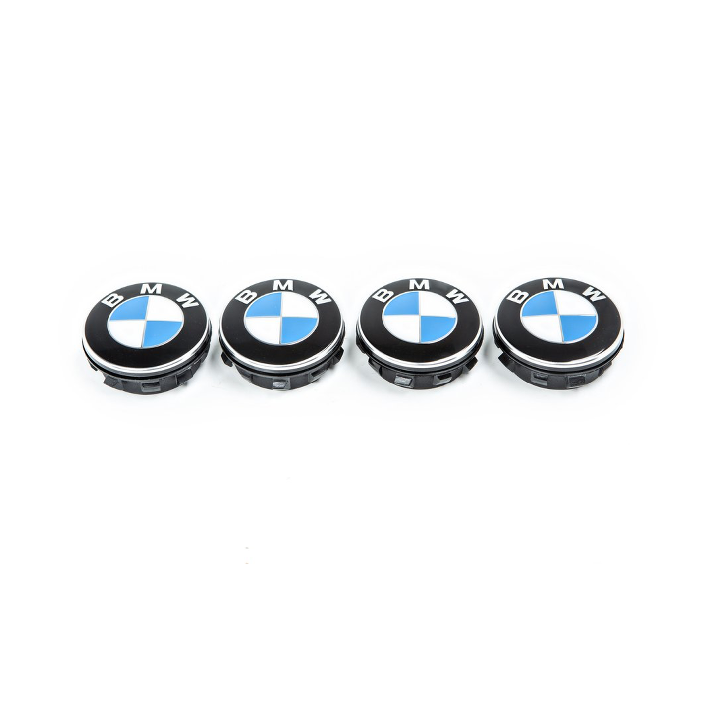 Genuine BMW Floating Wheel Center Caps — Race German