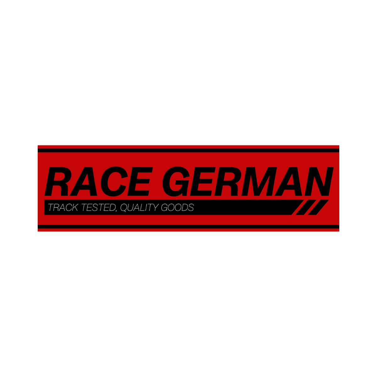 RG Apex Slap Sticker — Race German