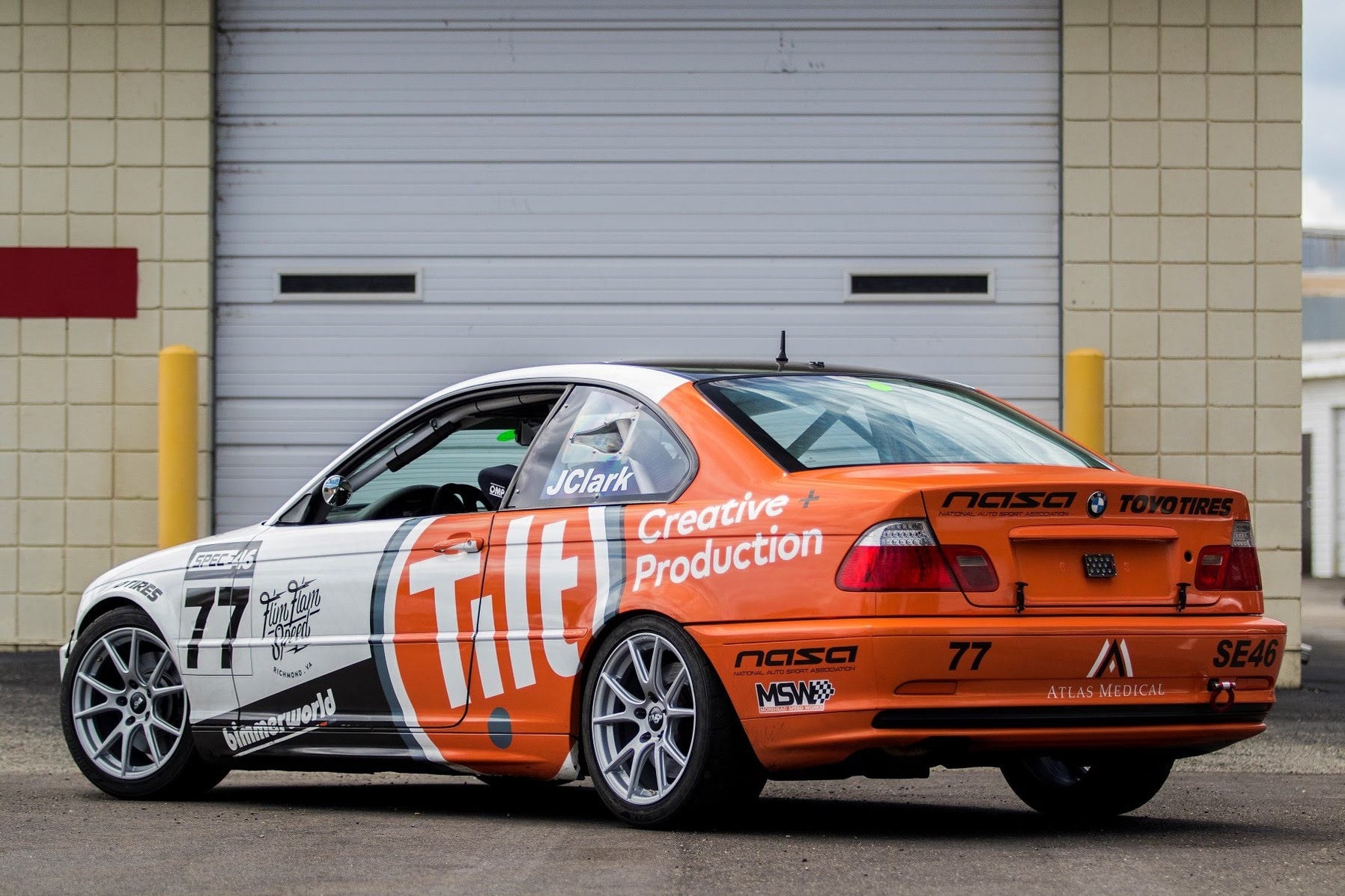 Bimmerworld E46 Ta5R 17X9 Wheel Set — Race German